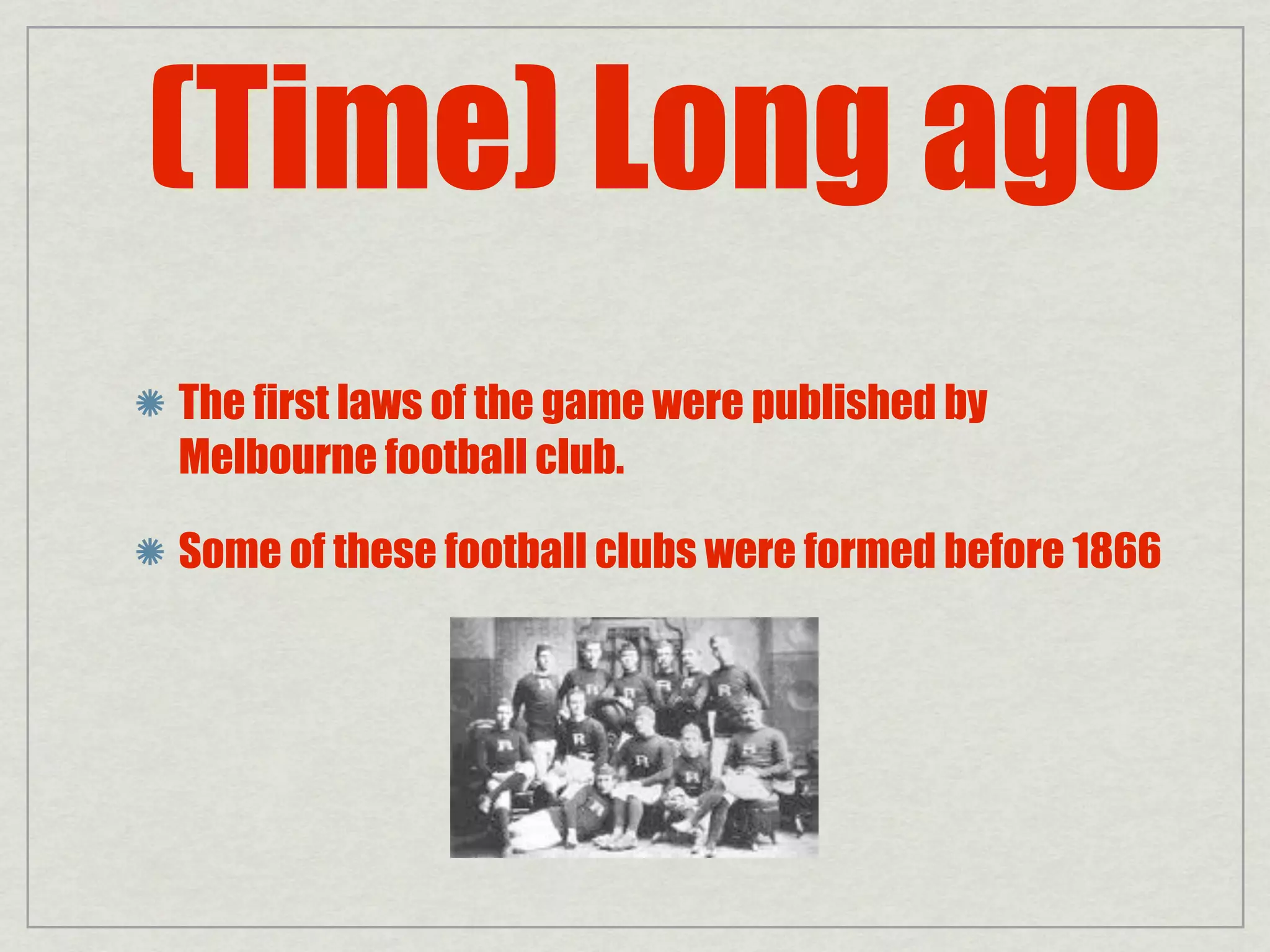 Aussie rules | KEY
