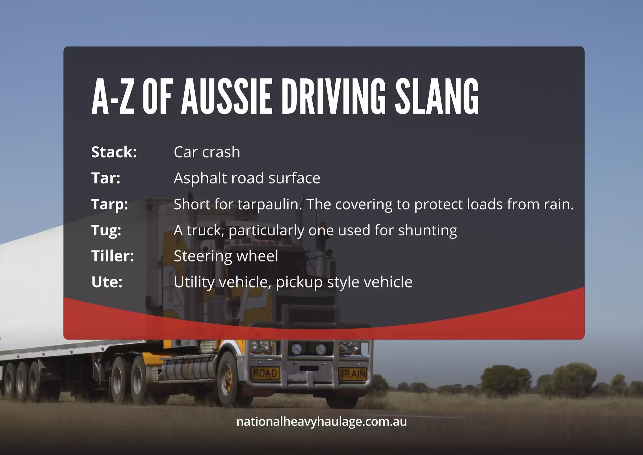 Aussie slang and Truckie talk explained | PDF