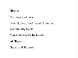 Australian Sports System: An Introduction | PDF