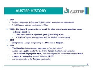 Austep group general presentation usa | PPT