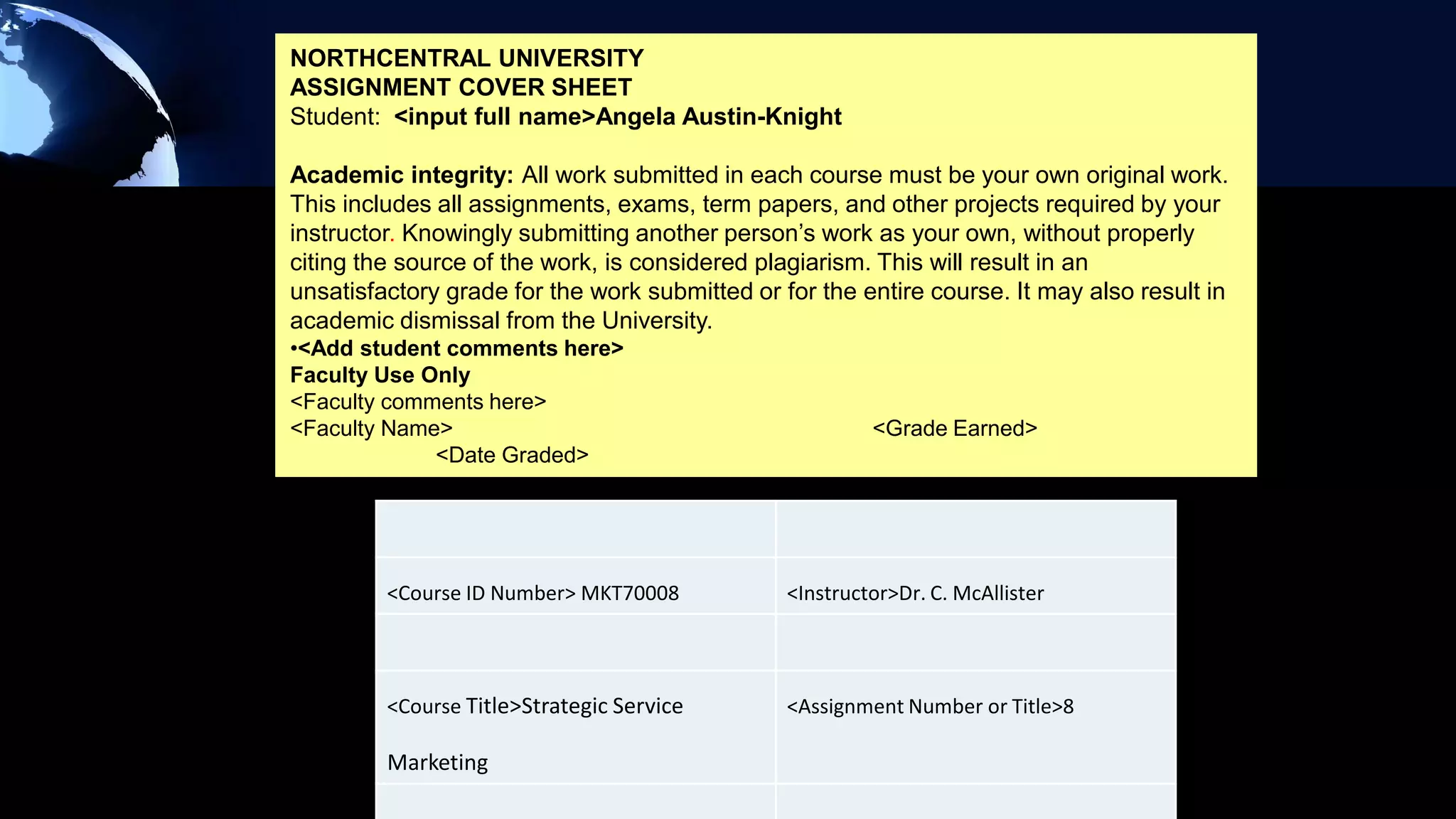 Austin knight amkt70008-8 | PPTX | Business Expos & Conferences | Events