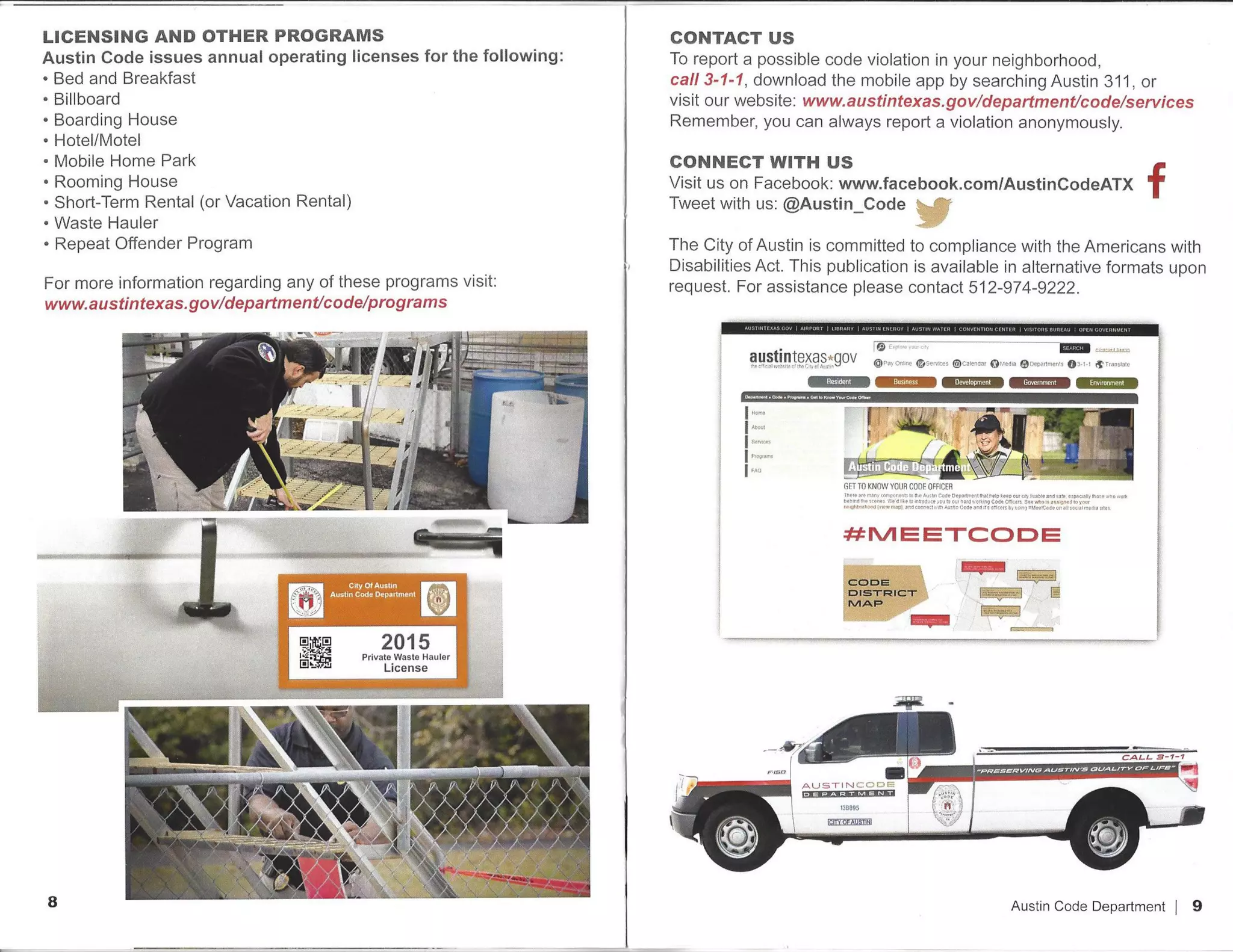 Austin Code Department | PDF