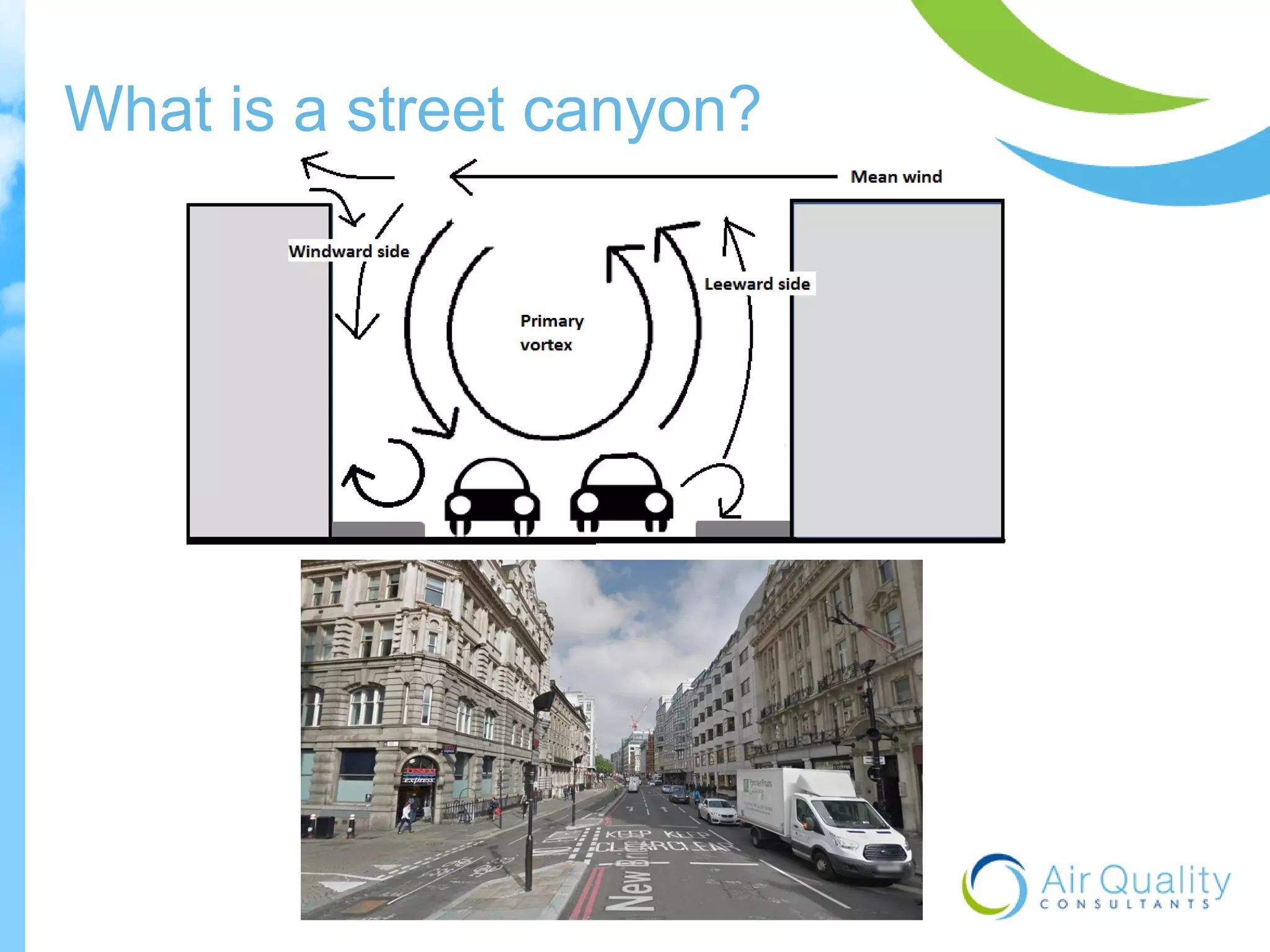 Modelling Street Canyons: Comparison of ADMS-Roads and CFD Modelling | PPT