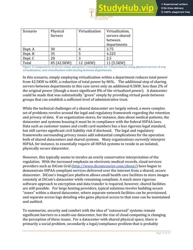 Austin Data Center Project Feasibility Study TACC SECO Final ...