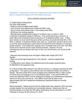 Austin Data Center Project Feasibility Study TACC SECO Final ...