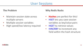 Redis Functions, Data Structures for Web Scale Apps | PPTX | Databases | Computer Software and ...