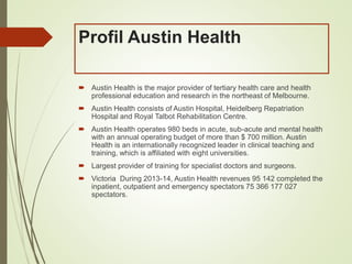 Austin Health Community Recovery Programs | PPTX