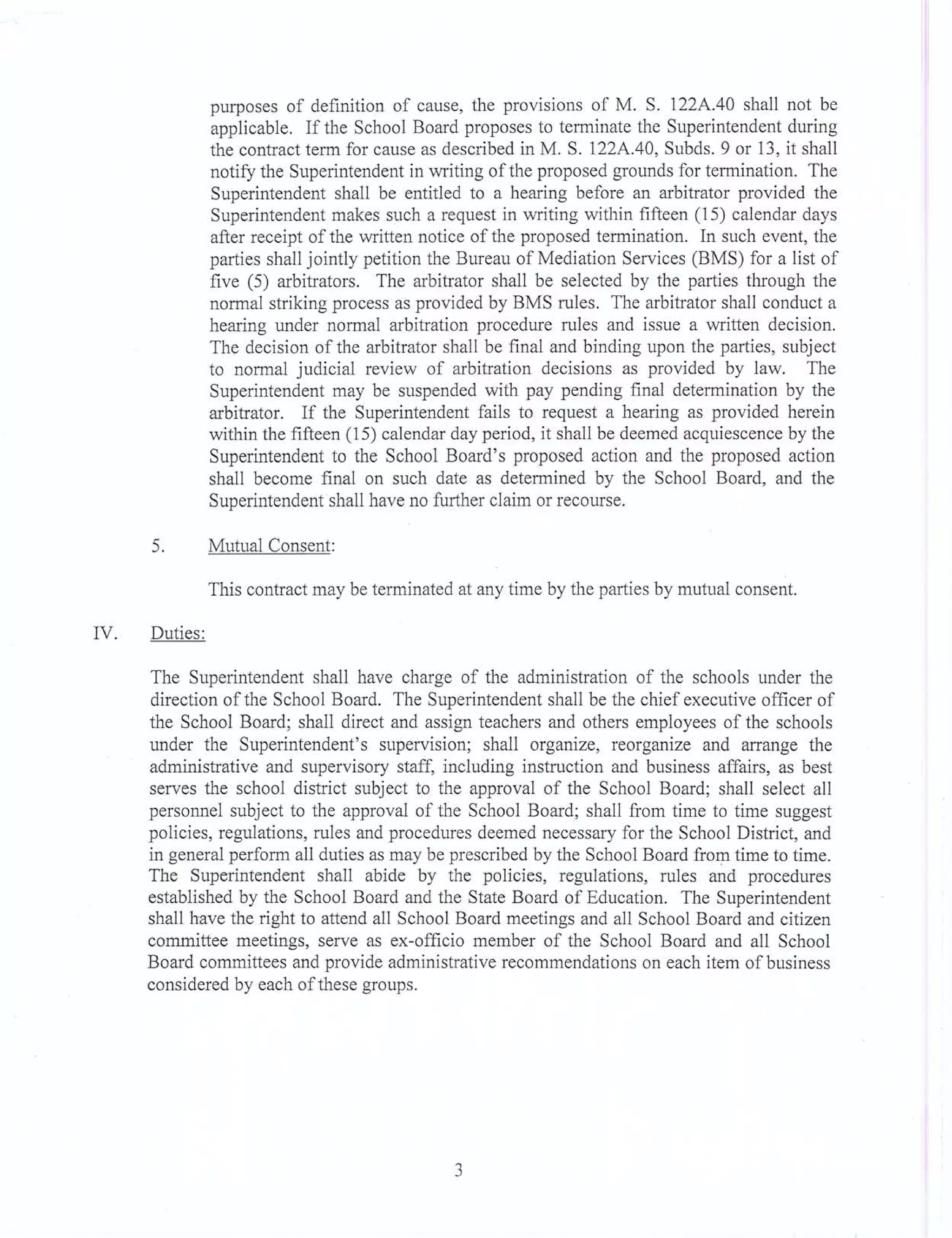 Austin superintendent contract | PDF