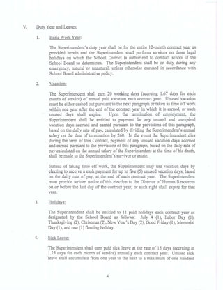 Austin superintendent contract | PDF