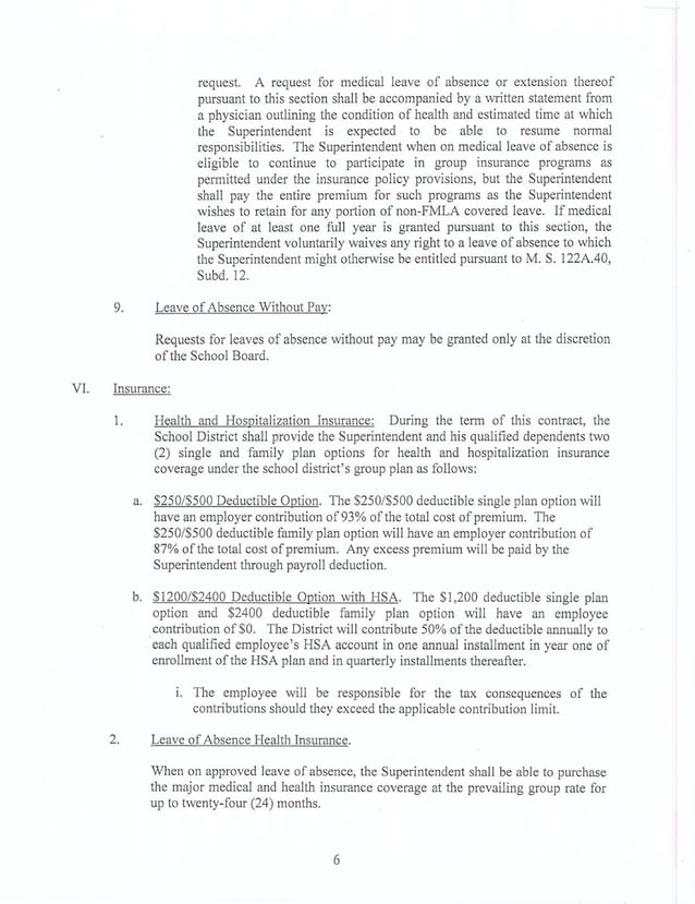 Austin superintendent contract | PDF