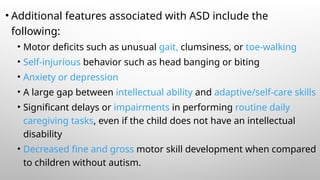 Austism and Types with several discussion about Spectrum | PPT