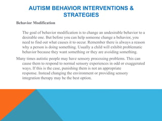 Austism spectrum disorder ppt | PPT