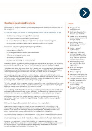Austrade export-strategy | PDF