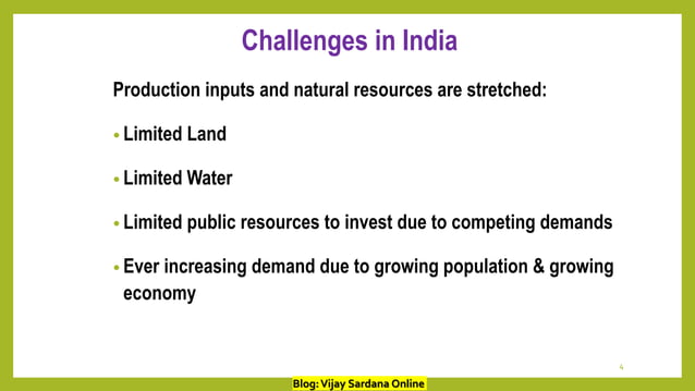 Keynote address at Australia-India Food Dialogue | PPT