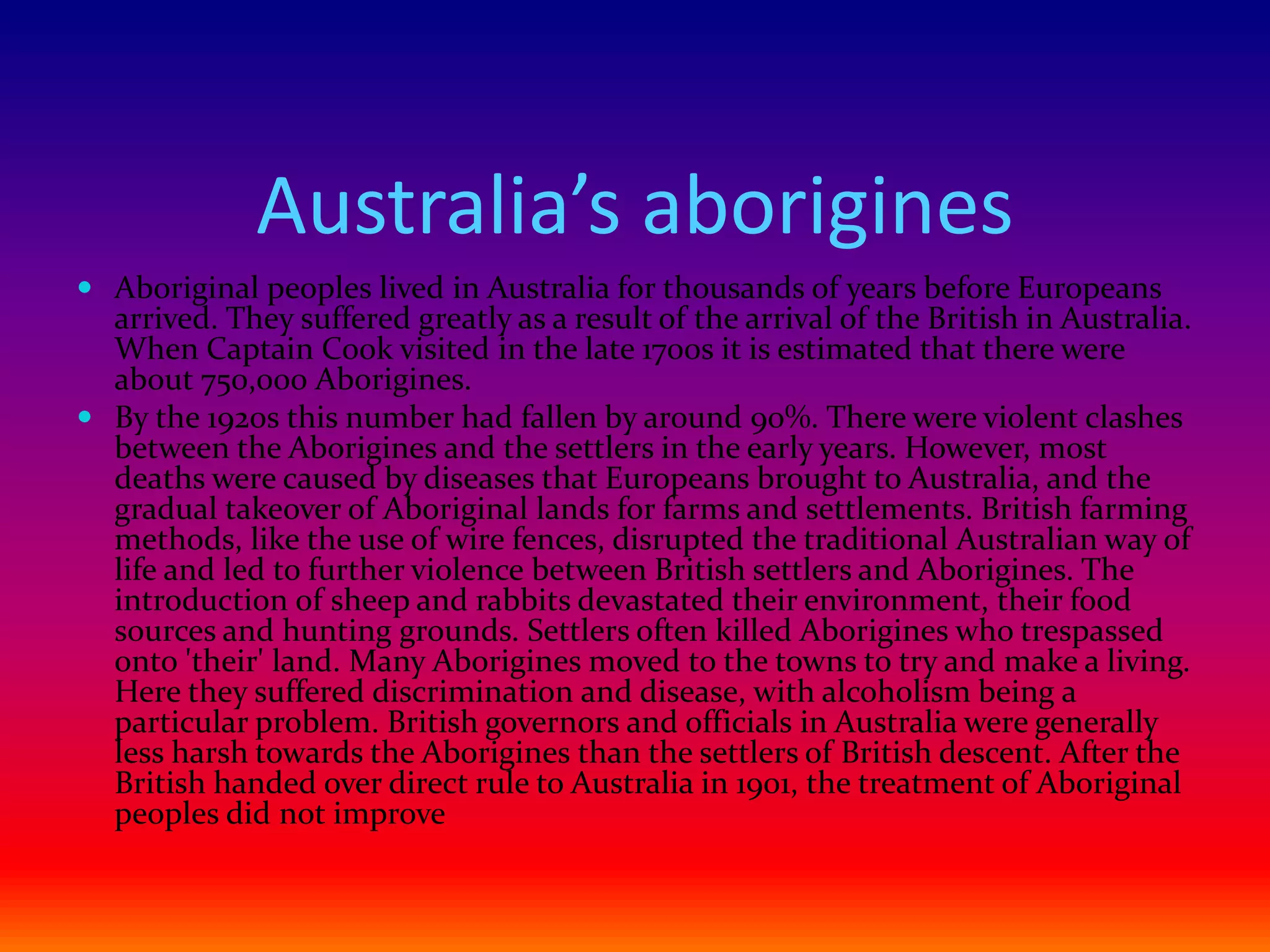 Australia In British Empire | PPTX