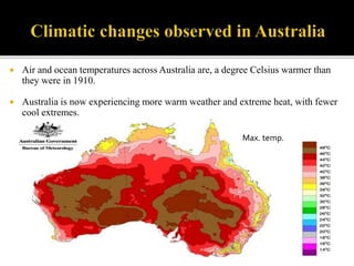 Global Warming in Australia | PPTX