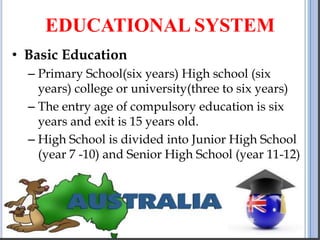 EDUCATION SYSTEM OF AUSTRALIA | PPTX