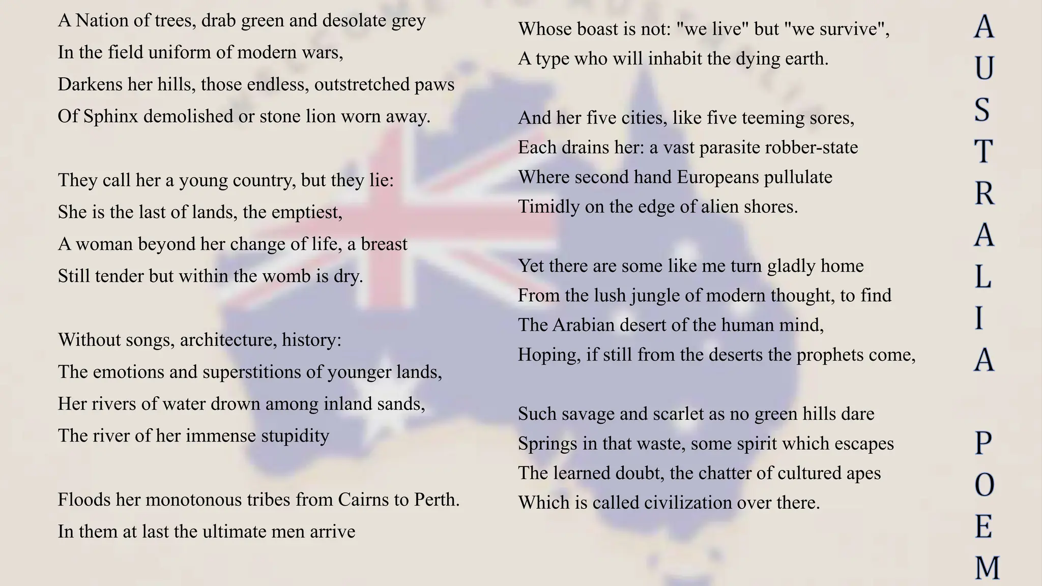 AUSTRALIA poem by A.D.Hope (Australia).pptx