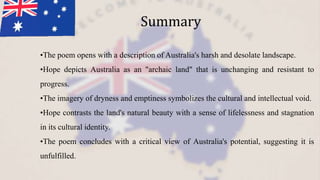 AUSTRALIA poem by A.D.Hope (Australia).pptx
