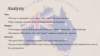 AUSTRALIA poem by A.D.Hope (Australia).pptx