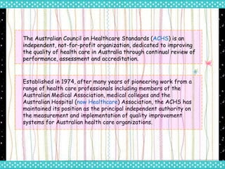 Accreditaion program of Australia | PPTX