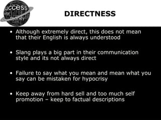 Working with Australians | PPT