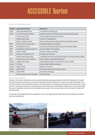 Accessible Tourism: Understanding an evolving aspect of Australian ...