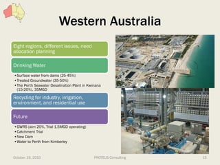 Australia And Singapore - How are they dealing with water problems? | PDF