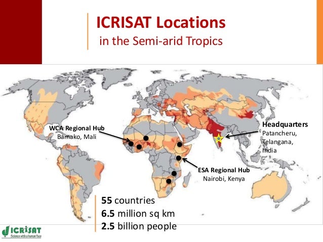 Supporting Agricultural R4D in the Semi-Arid Tropics