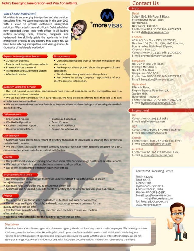 Why you should Migrate to Australia - MoreVisas | PDF