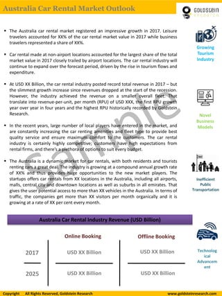Australia Car Rental Market Outlook 2030 Sample- by Goldstein Research ...