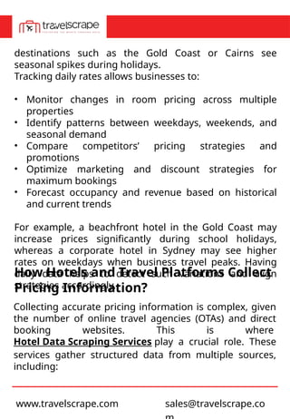 Australia Daily Hotel Room Rates Dataset to Track Pricing Trends.pptx