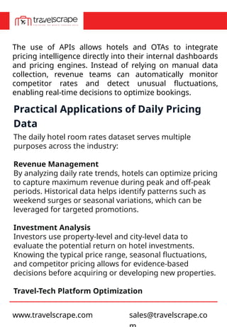 Australia Daily Hotel Room Rates Dataset to Track Pricing Trends.pptx
