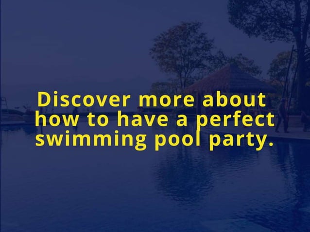 Tips for Australia day pool party ideas | PPT
