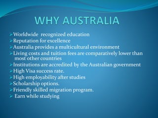 Australia education ppt | PPTX