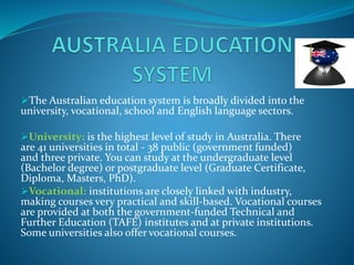 Australia education ppt | PPTX