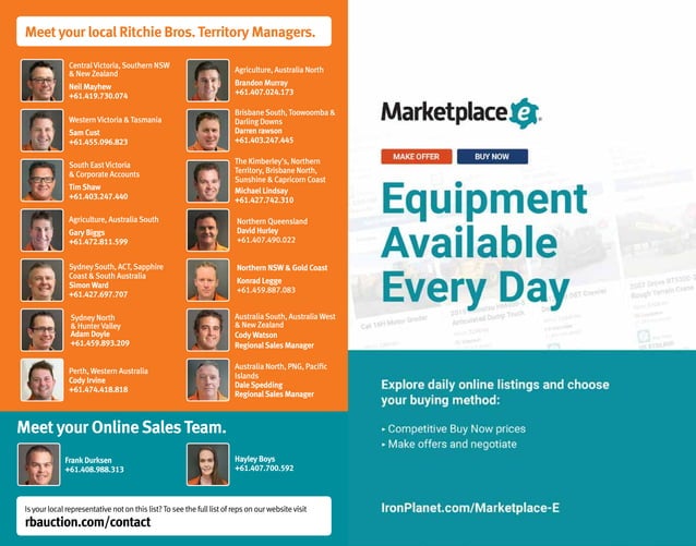 Ritchie Bros. Auction Brochure | PDF