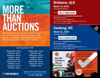 Ritchie Bros. Auction Brochure | PDF