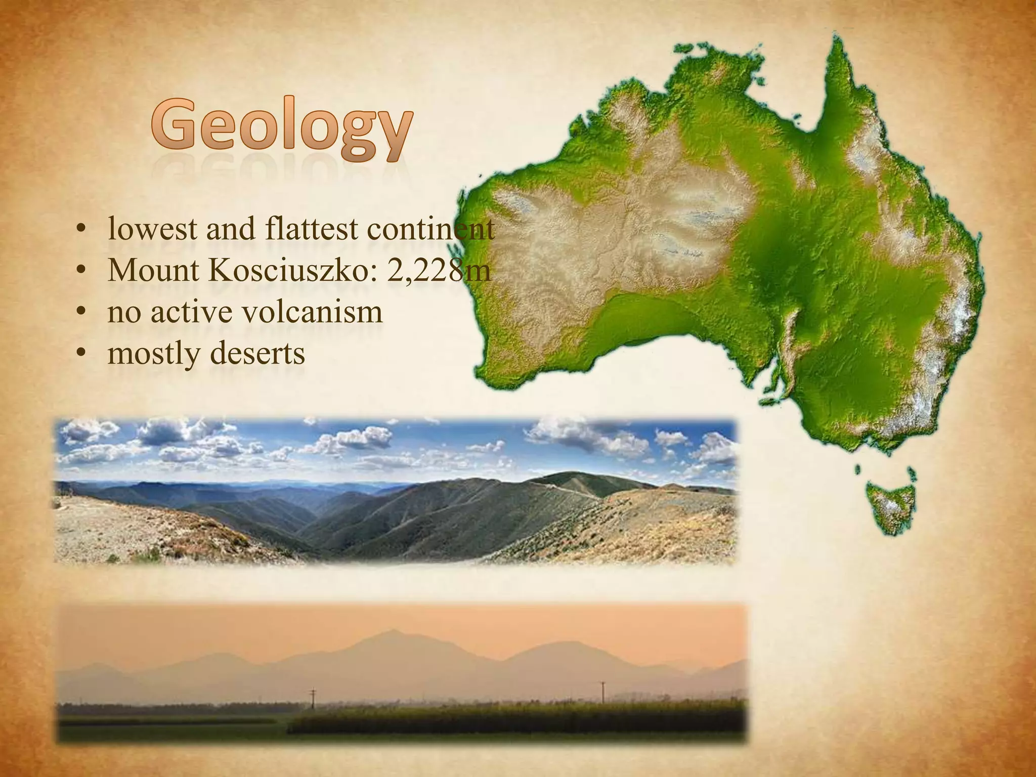 Australia (geography) | PPT