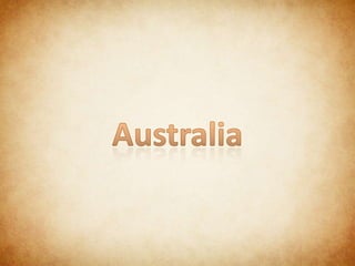 Australia (geography) | PPT