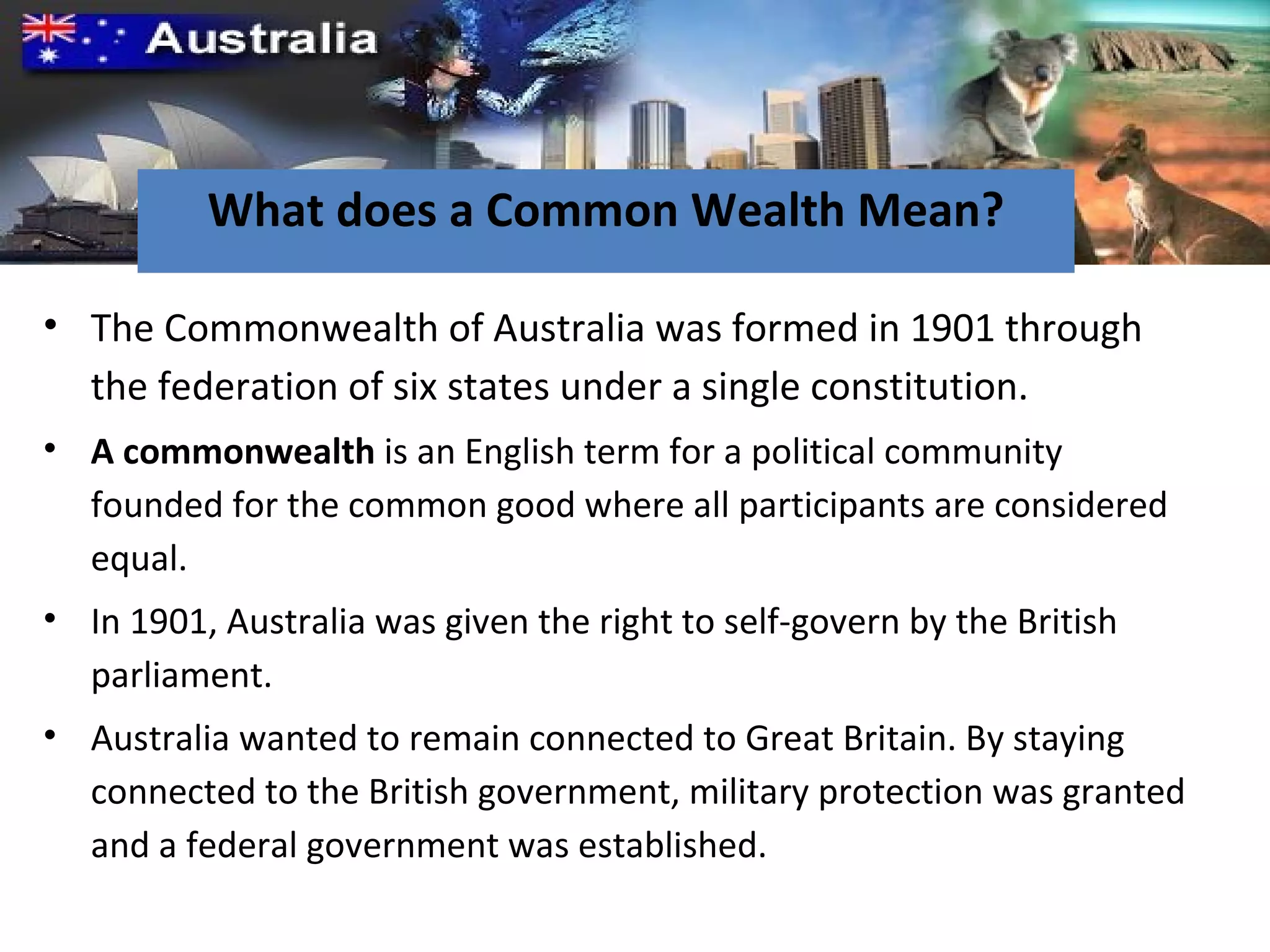 Australia Government | PPT | Free Download