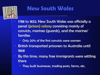 Australia history | PPT