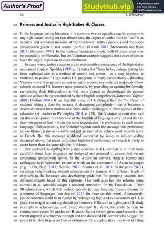 Australia HL Assessment | PDF