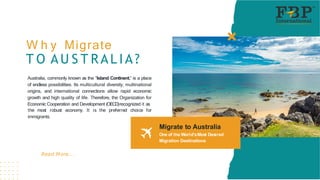 Australia Occupation List | PPTX