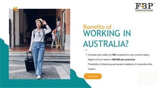 Australia Occupation List | PPTX
