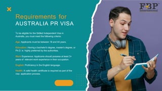 Australia Occupation List | PPTX