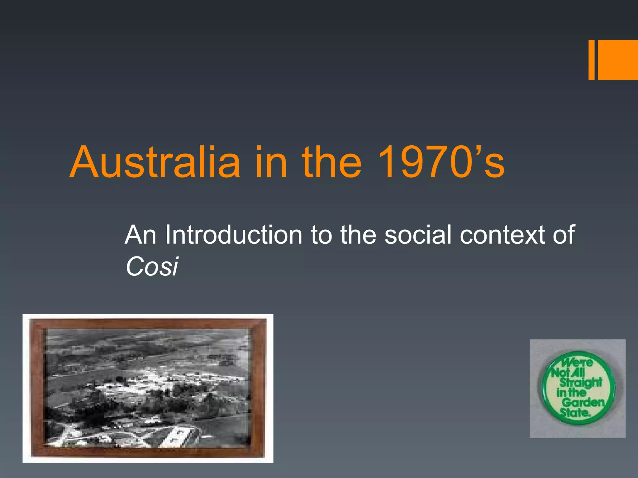 Australia in the 1970’s | PPT