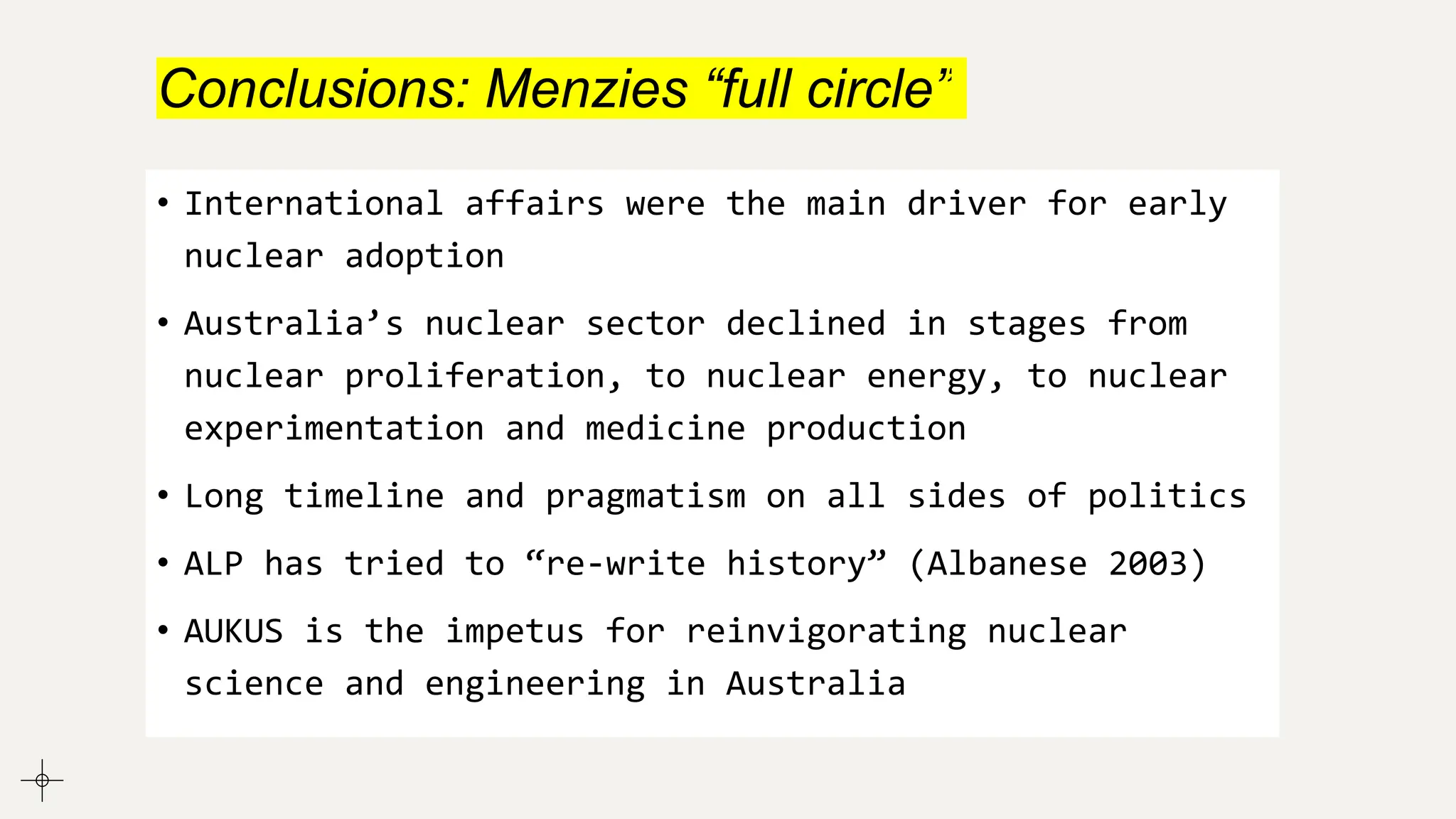 Australia in the Atomic Age: Menzies Legacy | PPTX