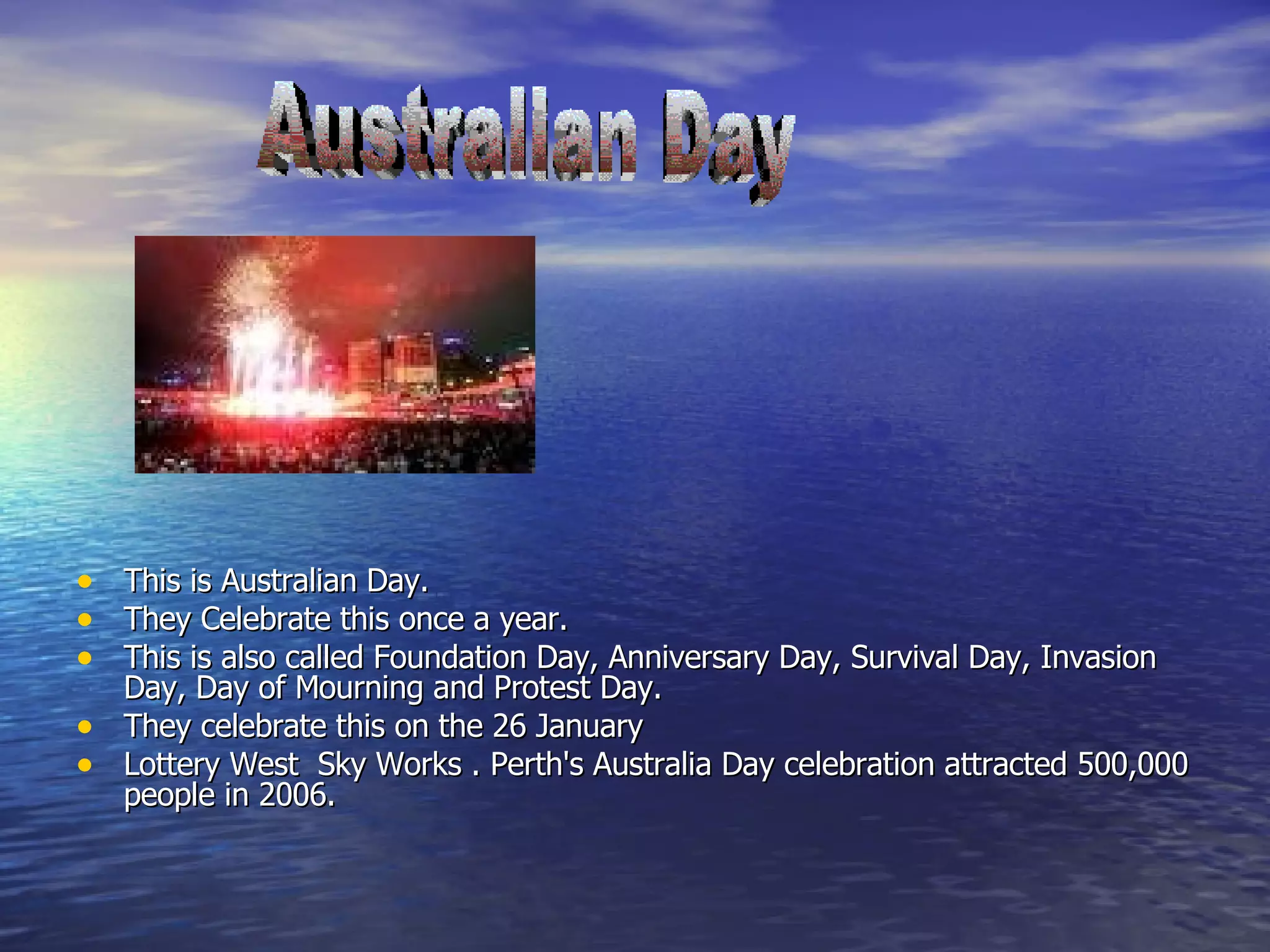Australian Celebrations | PPT
