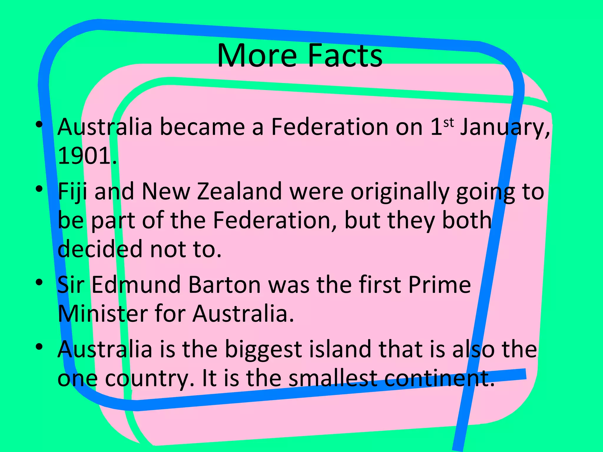 Australian Federation | PPT